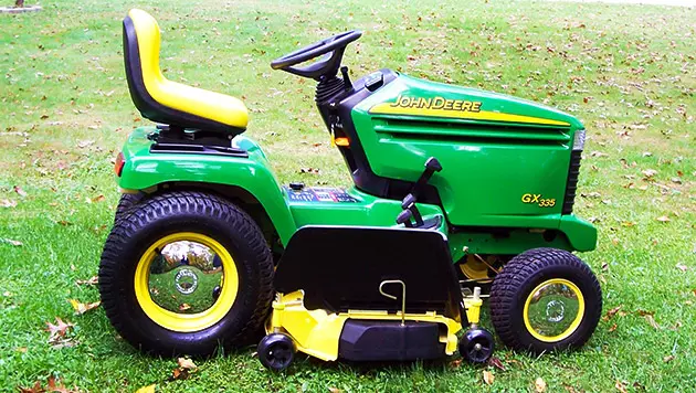 John Deere GX335 Price, Specification, Reviews, and Attachments